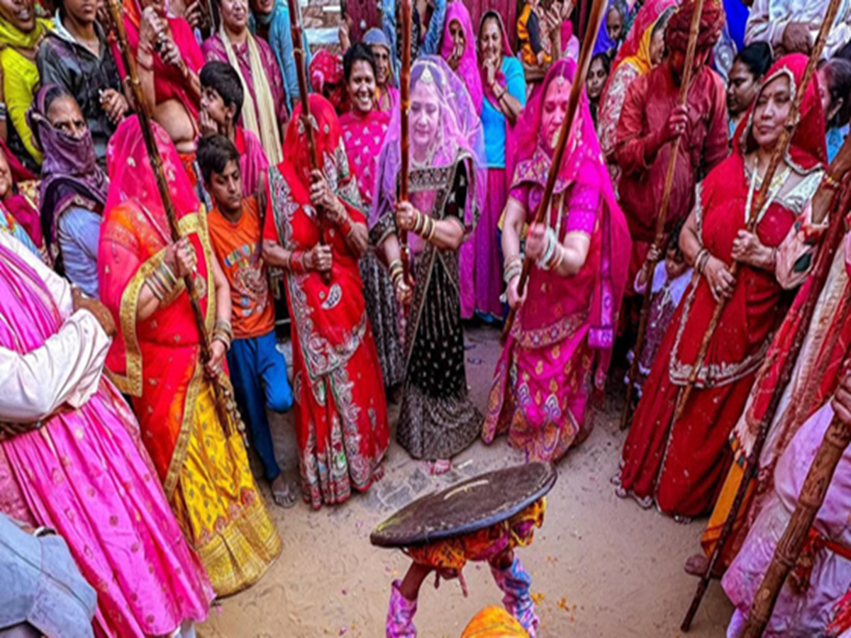 Lathmar Holi 2026: Girls with sticks, boys with shields; when and where ...