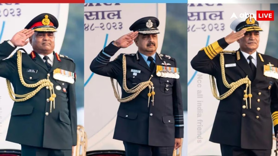 Have you ever wondered why the salutes of the Indian Army, Navy, and ...
